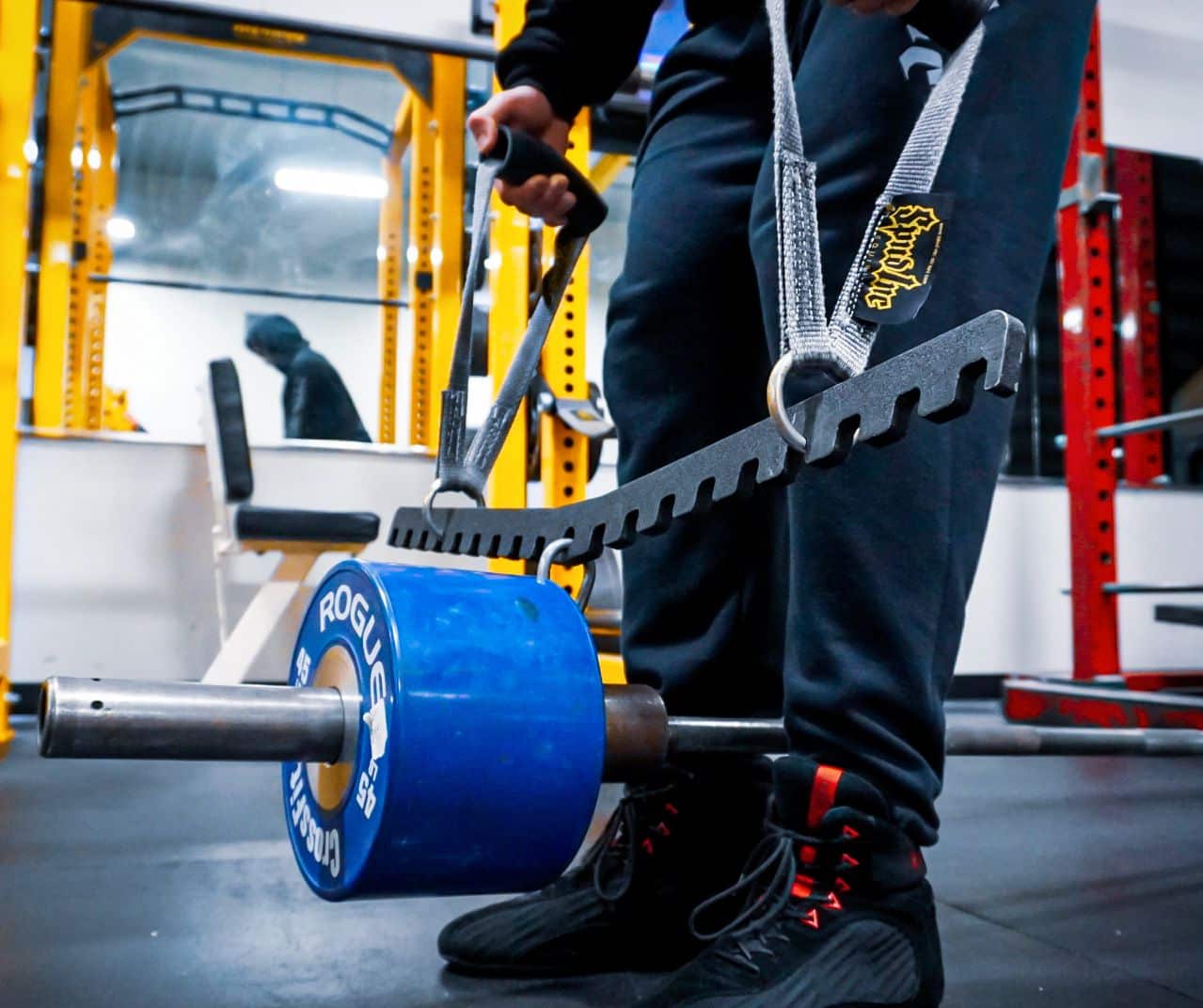 T-BAR Row Landmine Barbell ATTACHMENT | D-HANDLE BAR GymPin – Spud Inc