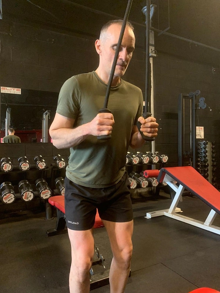 Tri-Grips Long Ropes | Tricep Handles – Spud Inc